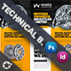 Technical Data Bundle Templates, Print Templates | GraphicRiver