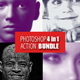 Photoshop 4in1 Actions Bundle 2, Add-ons | GraphicRiver