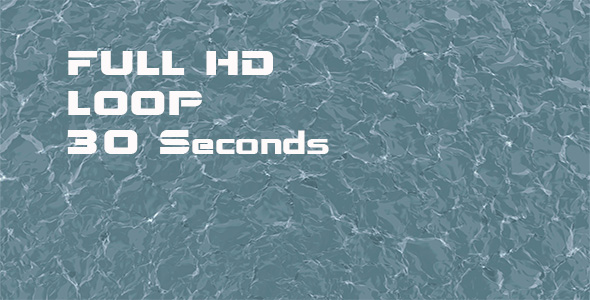 Ocean Water Loop Background, Motion Graphics | VideoHive