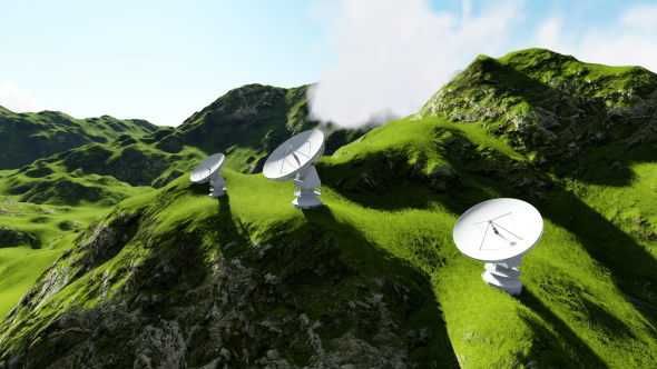 Satellites and Mountains, Motion Graphics | VideoHive