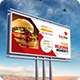 Fast Food Billboard Template, Print Templates | GraphicRiver