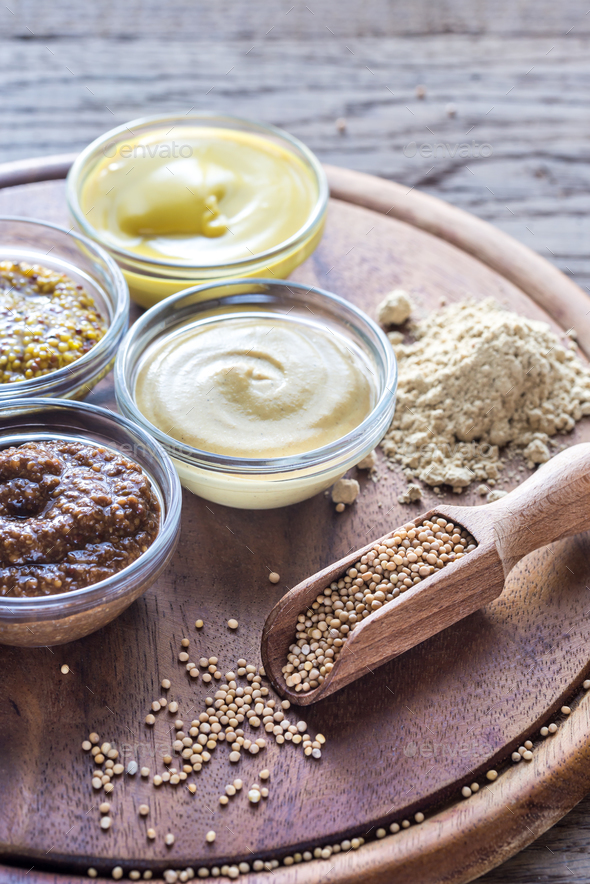 Different kinds of mustard Stock Photo by Alex9500 | PhotoDune