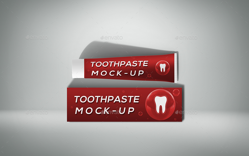 Toothpaste Mock-Up Set, Graphics | GraphicRiver