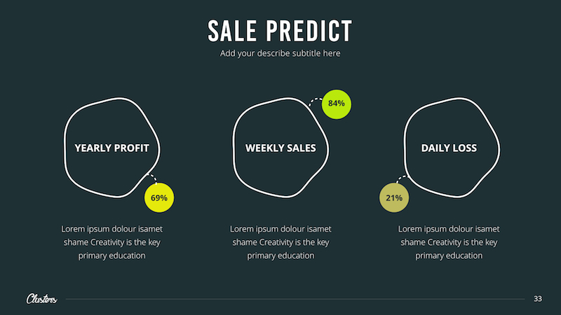 Cluster - Creative Keynote Template, Presentation Templates | GraphicRiver