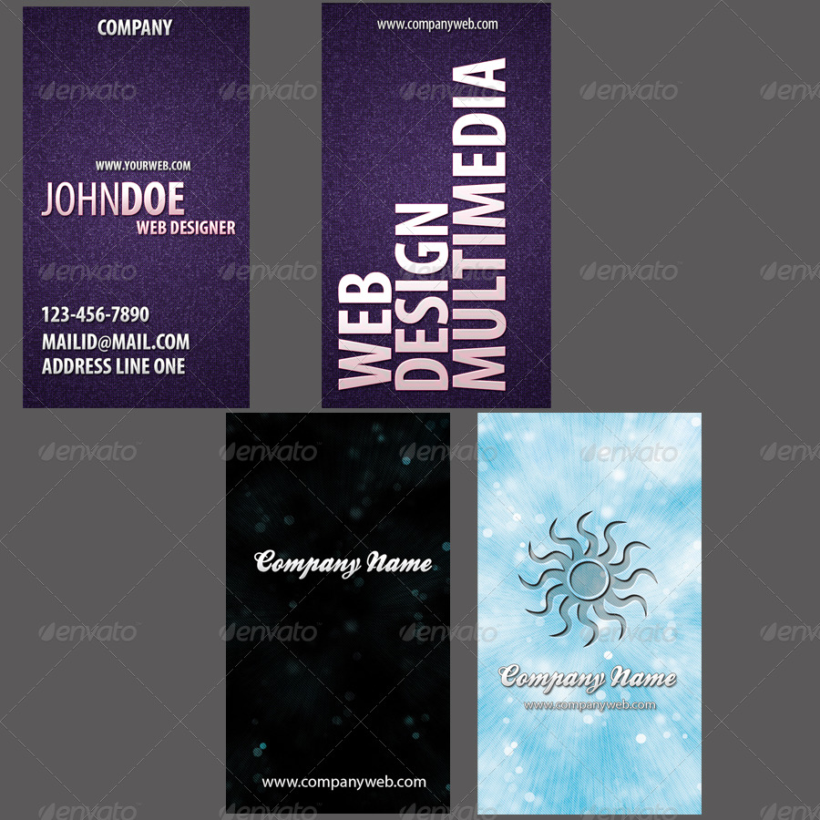 Business Card Creation Kit, Print Templates | GraphicRiver