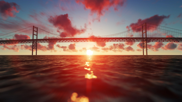 Bridge and Sunset, Motion Graphics | VideoHive