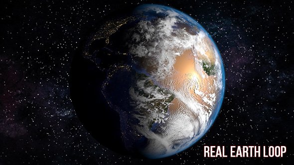 Real Earth Loop, Motion Graphics | VideoHive