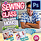 Sewing Class Flyer, Print Templates | GraphicRiver