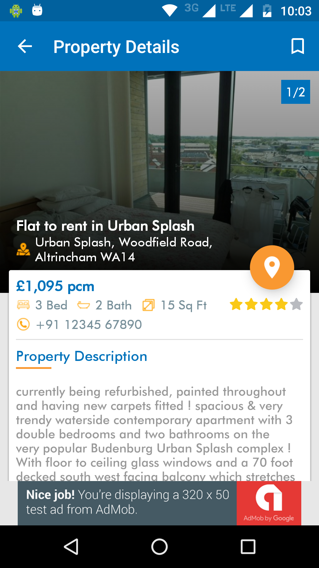 Real Estate App with Material Design by viaviwebtech | CodeCanyon