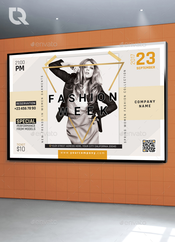 Fashion Poster by CEYOZER | GraphicRiver
