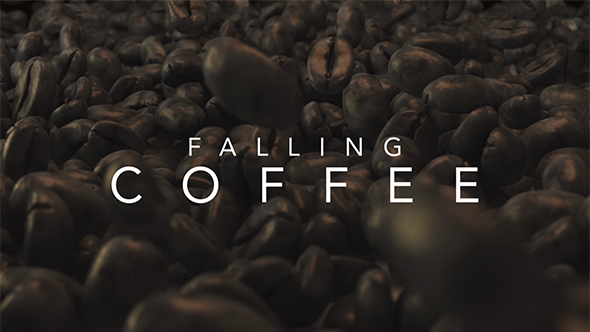 Coffee Beans - Falling, Motion Graphics | VideoHive