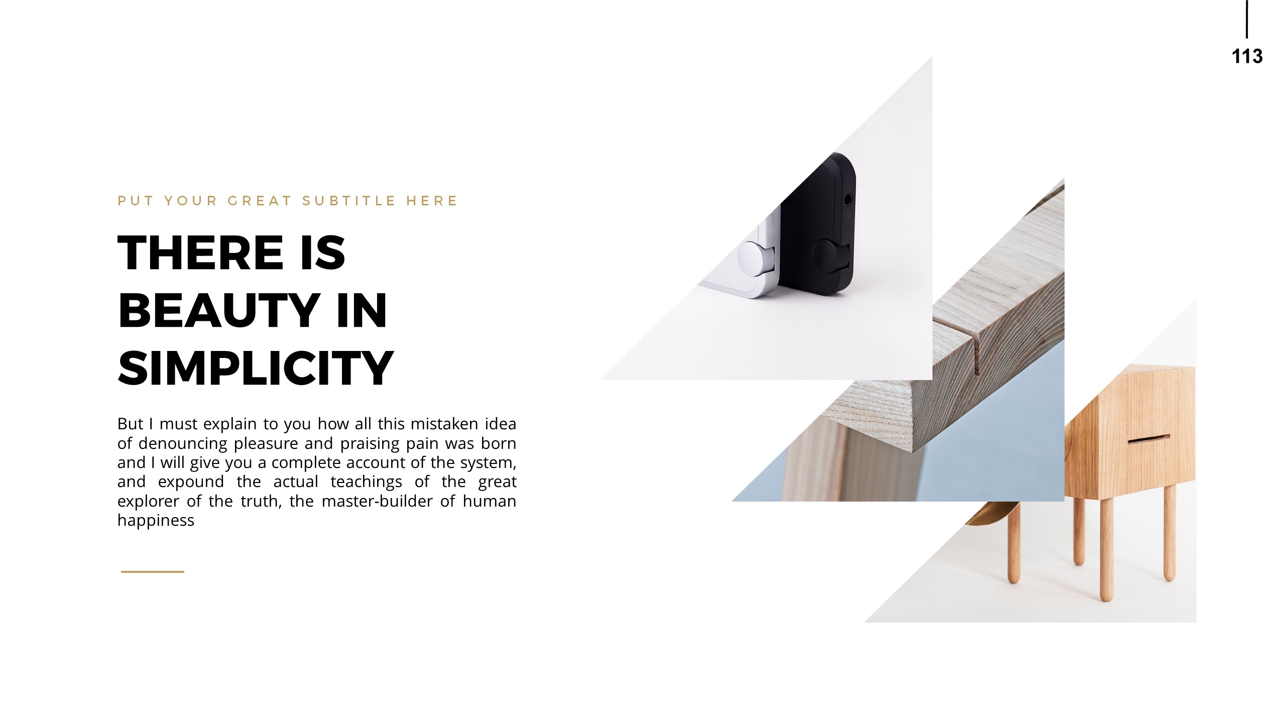 Simplicity Slide Minimal Trending Presentation, Presentation Templates