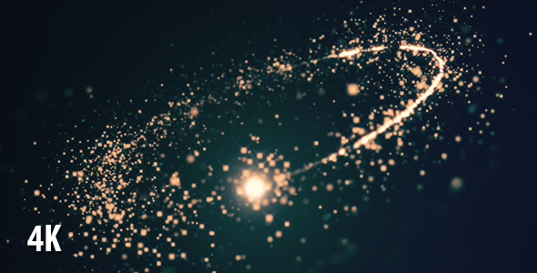 Magic Particles Background, Motion Graphics | VideoHive