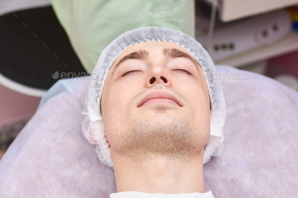 Face of male medical patient Stock Photo by stockfilmstudio | PhotoDune