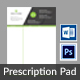 Prescription Pad Template, Print Templates | GraphicRiver