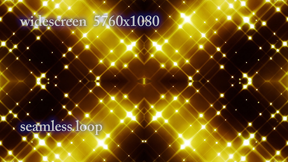 Widescreen Gold Glowing Pattern, Motion Graphics | VideoHive