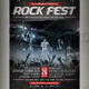 Rock Event Flyer / Poster, Print Templates | GraphicRiver