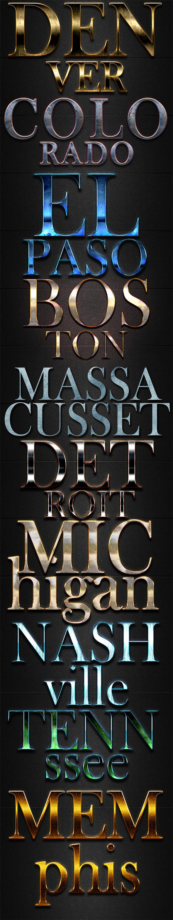 30 Bundle 3D Text Styles D15-D18, Add-ons | GraphicRiver