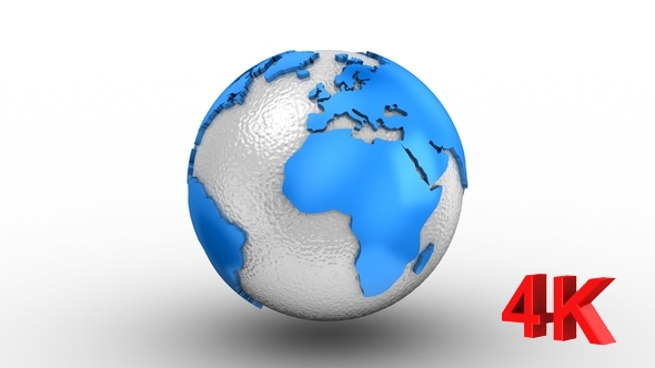 World Map Turns Into a Globe, Motion Graphics | VideoHive