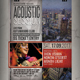 Acoustic Session Flyer / Poster, Print Templates | GraphicRiver