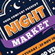 Night Market Flyer, Print Templates | GraphicRiver