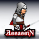 The Light Assassin Game Character Sprites, Game Assets | GraphicRiver