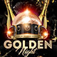 Golden Night Flyer, Print Templates | GraphicRiver
