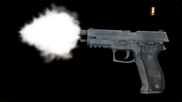 9mm Handgun, Motion Graphics | VideoHive
