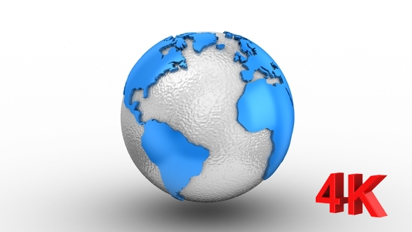 World Map Turns Into a Globe, Motion Graphics | VideoHive