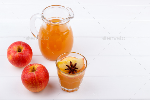 Fresh apple juice Stock Photo by Lana_M | PhotoDune