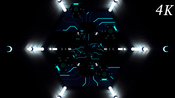 Neon Pulse 4K 01, Motion Graphics | VideoHive