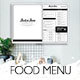 Classy Food Menu, Print Templates | GraphicRiver