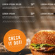 Fast Food / Restaurant Menu, Print Templates | GraphicRiver