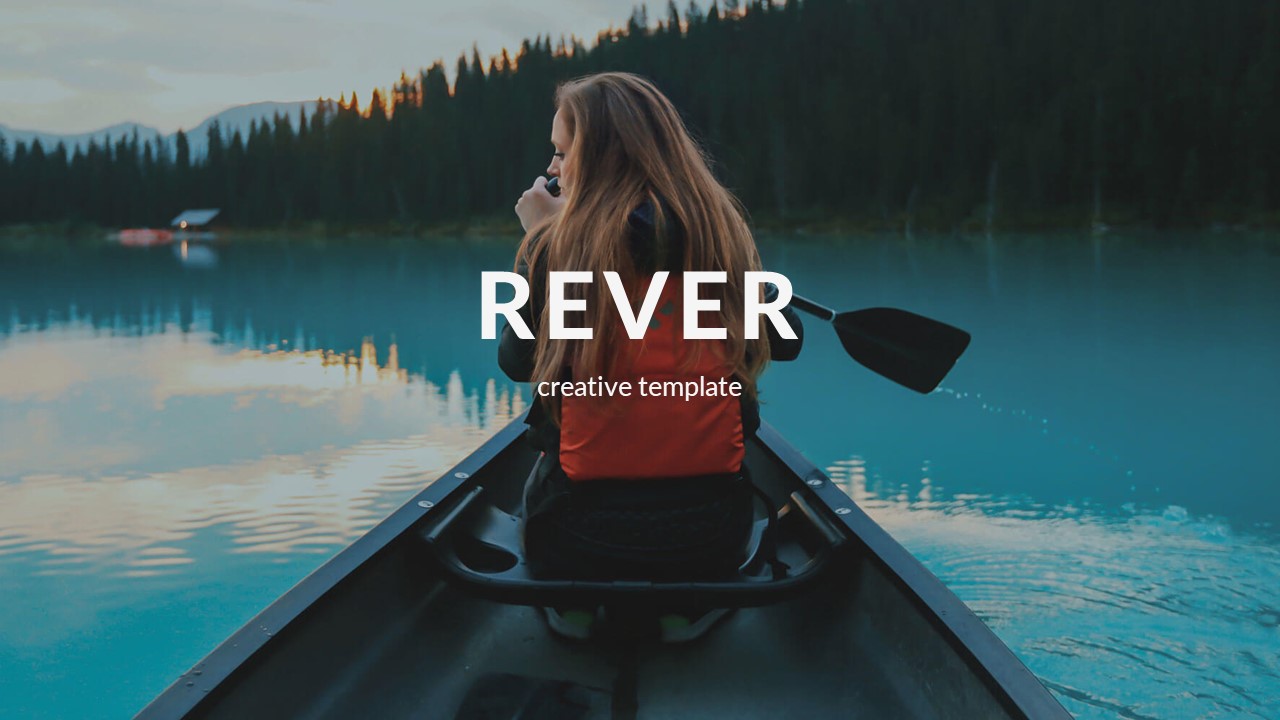 Rever Minimal Premium Powerpoint Template, Presentation Templates ...