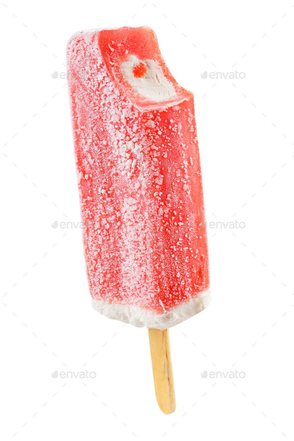 Red popsicle isolated Stock Photo by Ha4ipuri | PhotoDune
