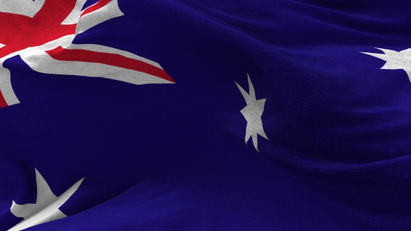 Australian Flag Animation, Motion Graphics | VideoHive