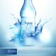Plastic Bottle In Splashes Poster, Vectors | GraphicRiver