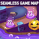 Seamless Halloween Dark Game Map, Game Assets | GraphicRiver