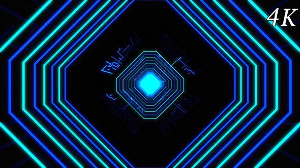 Neon Pulse 4K 02, Motion Graphics | VideoHive