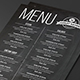 Simple Black Menu, Print Templates | GraphicRiver