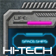 Concrete Hi-Tech Game UI, Game Assets | GraphicRiver