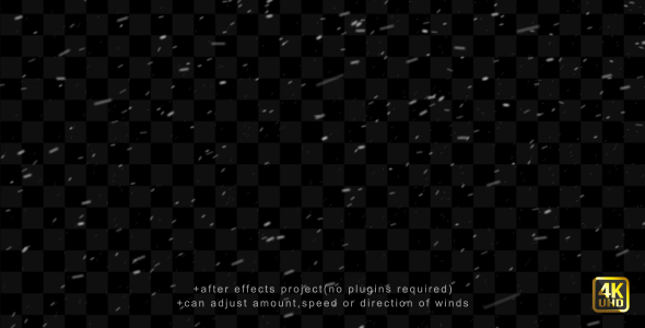 Snow Falling, Motion Graphics | VideoHive