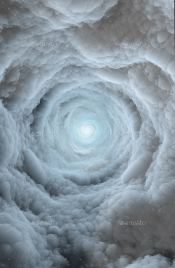 Cloud Tunnel by KanaStudio | GraphicRiver
