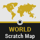 Scratch Off World Map, Vectors | GraphicRiver