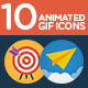 Flat Animated Icons, Icons | GraphicRiver
