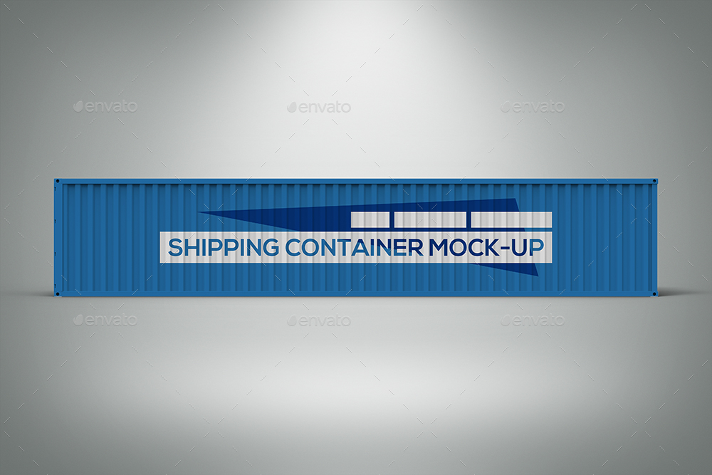 Shipping Container Mockup, Graphics | GraphicRiver