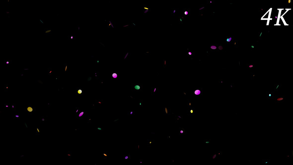 Color Confetti 4K 01, Motion Graphics | VideoHive