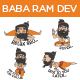 Baba Ramdev, Vectors | GraphicRiver