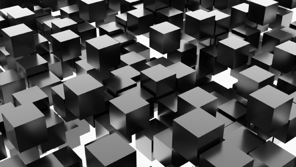 Black Cubes, Motion Graphics | VideoHive