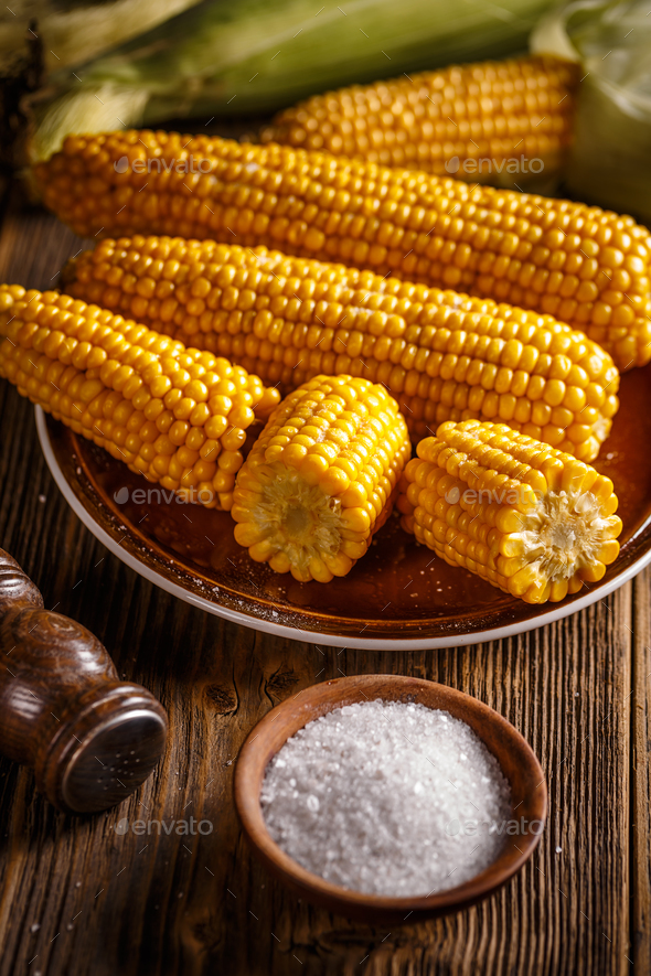 Homemade golden corn Stock Photo by grafvision | PhotoDune